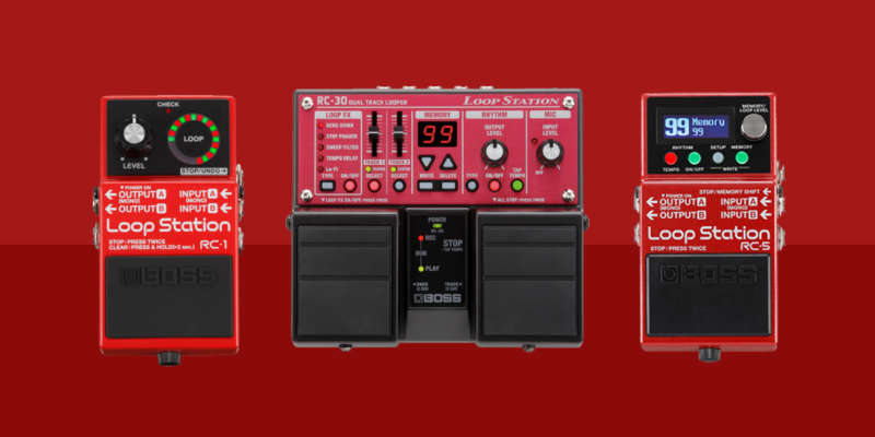 Comparación de pedales BOSS Loop Station | Guitarbooster
